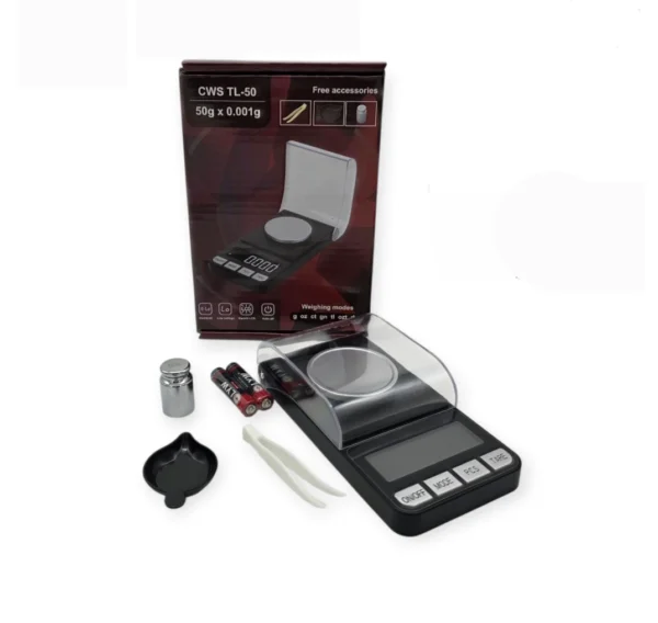 CWS TL-50 / 50G X 0.001G Scale– High Precision Digital Scale